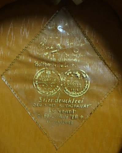 German Reichspost Officials Visor Hat - German Head Gear - Jessen's ...