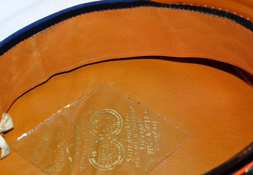 German Reichspost Officials Visor Hat - German Head Gear - Jessen's ...