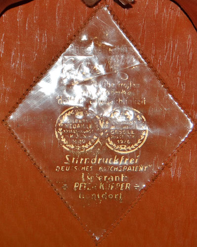 German Reichspost Officials Visor Hat - German Head Gear - Jessen's ...