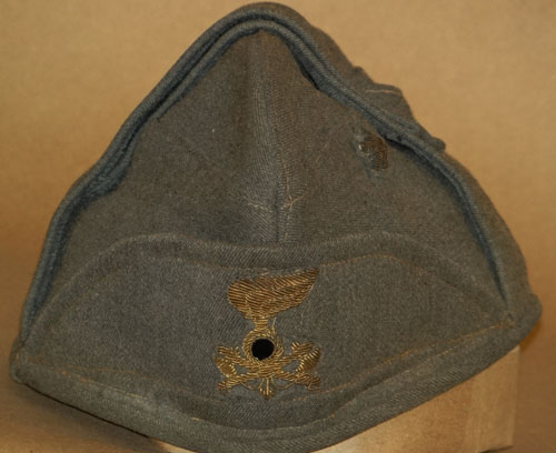 Views of World War II Italian Army 2nd Lt. Sappers "Bustina" Field Cap ...